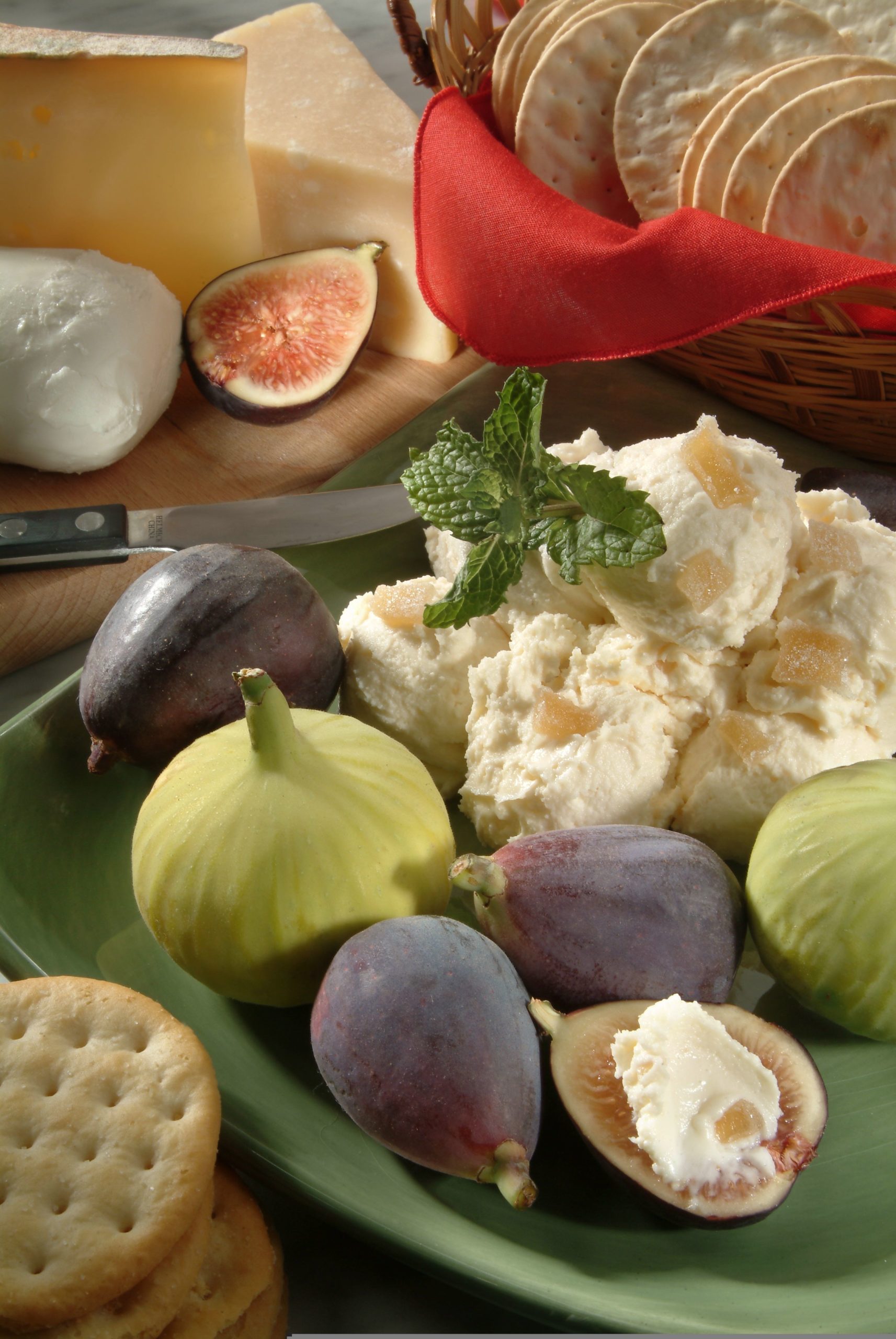 California Fresh Figs and Gingered Mascarpone - California Figs ...