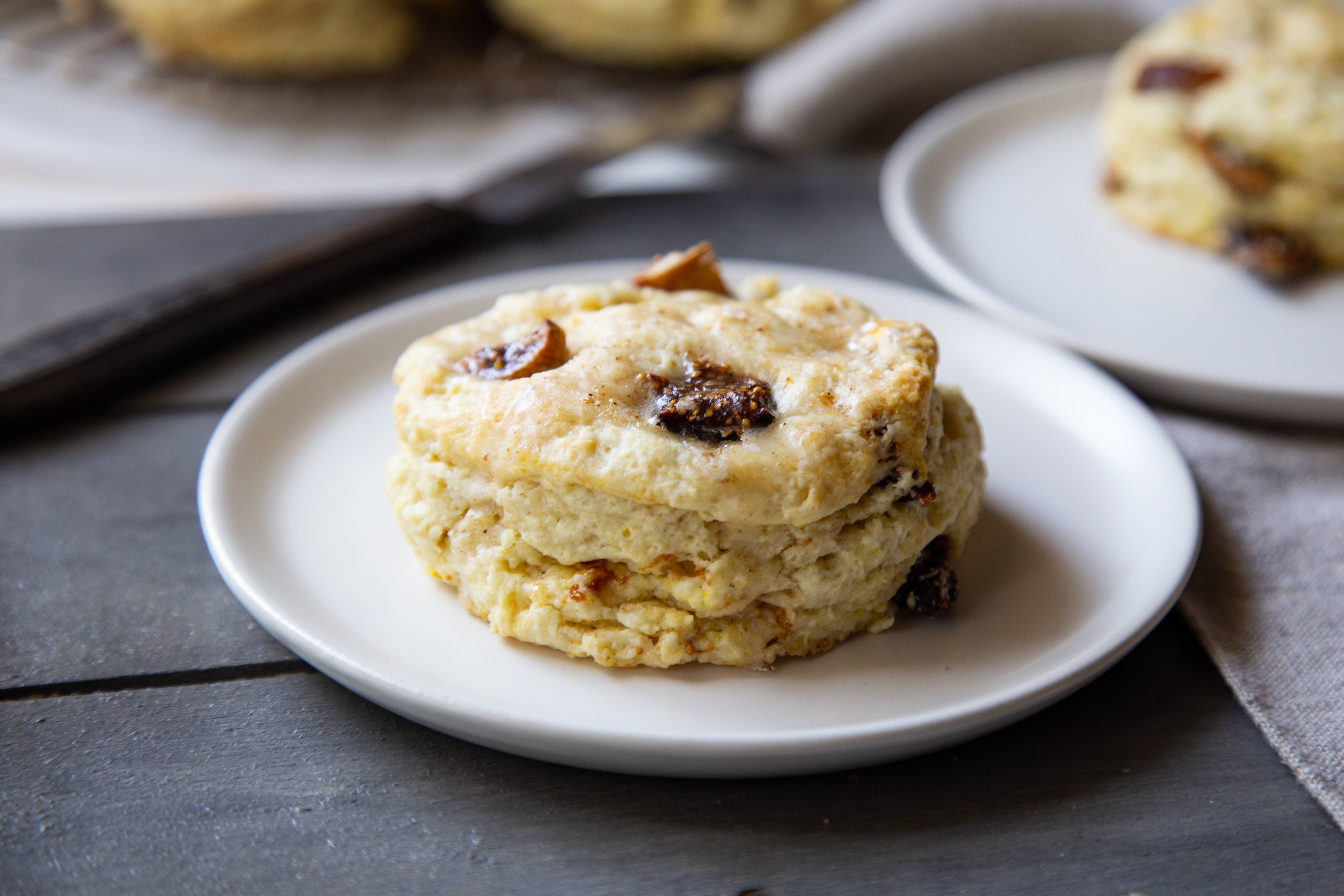 California Fig and Orange Scones with Orange Cardamom Glaze ...