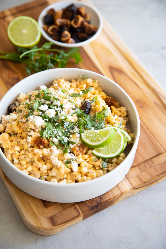 California Fig Mexican Street Corn Salad - California Figs - California ...