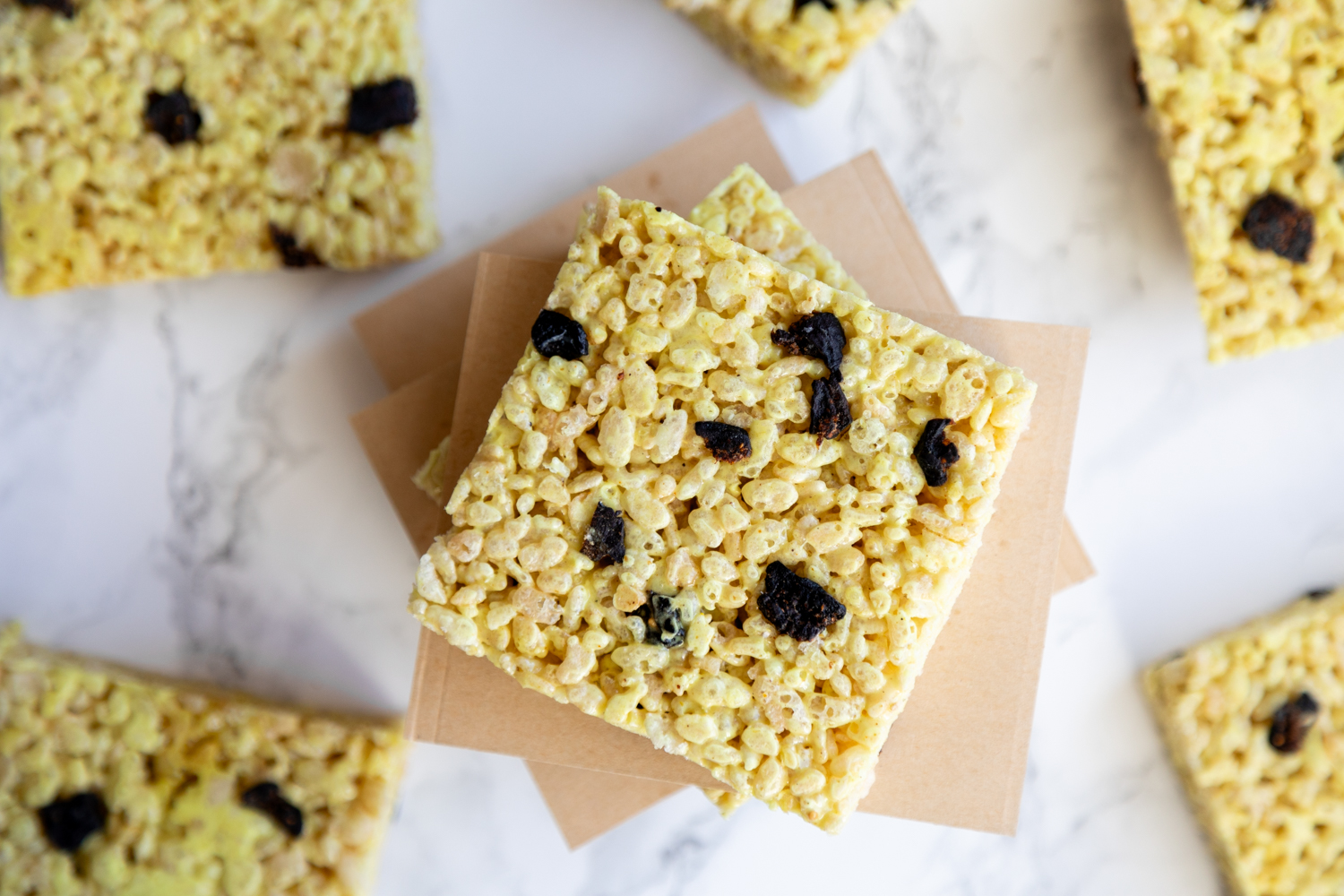 California Fig Spiced Crispy Treats - California Figs - California Figs